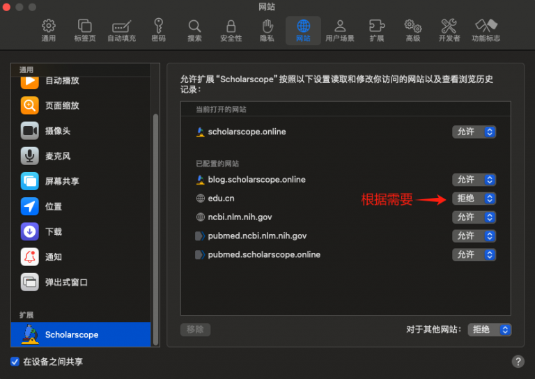 插件的权限不足 – Scholarscope